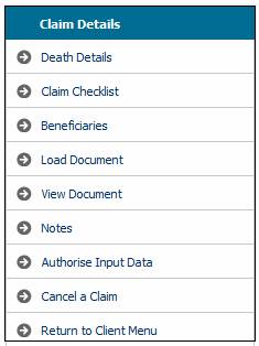 Claim Checklist (Insurance Products Complete a Claim)